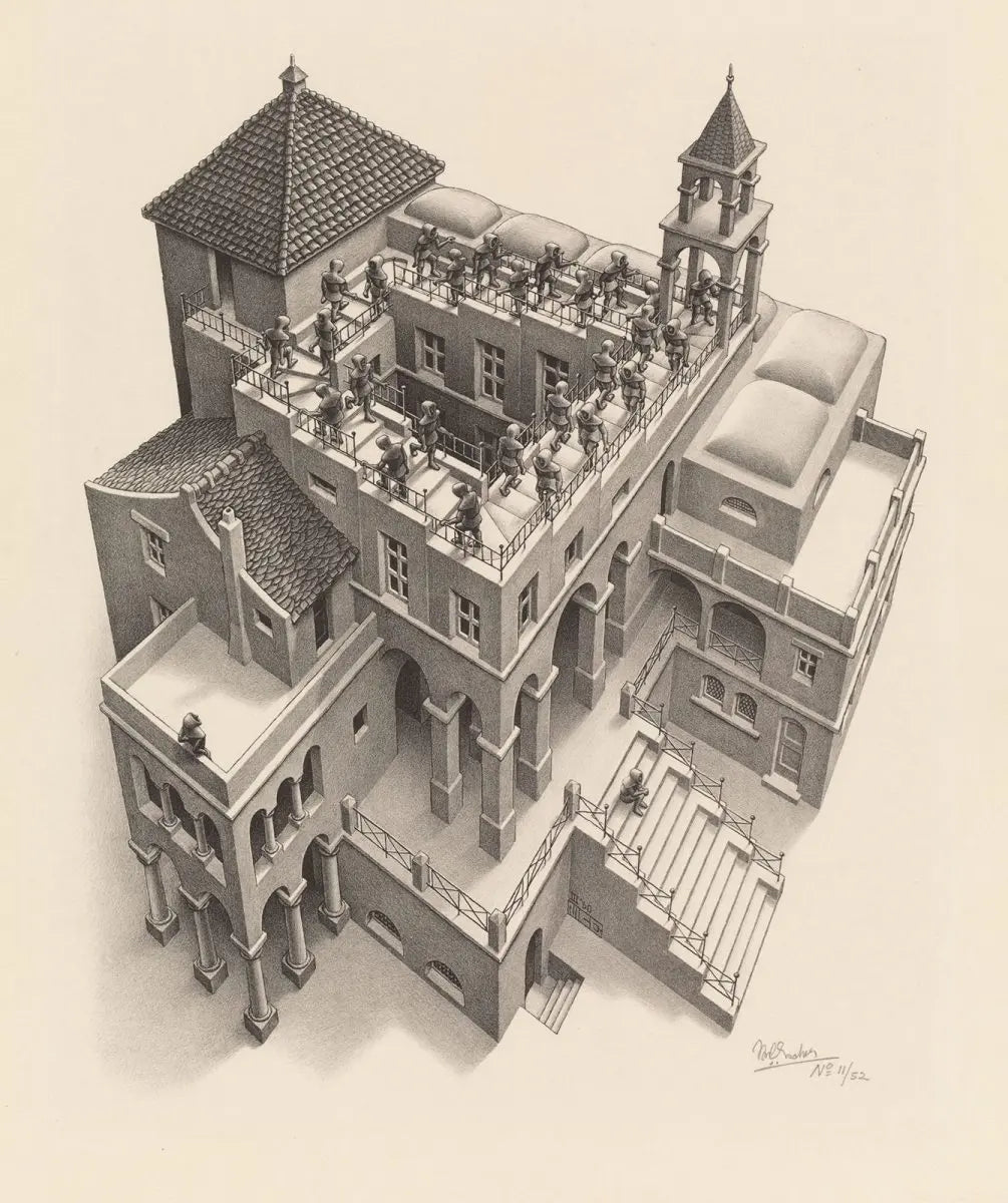 On Escher, Architecture, and Art | Escher essay | Art magazine – Odd Wall